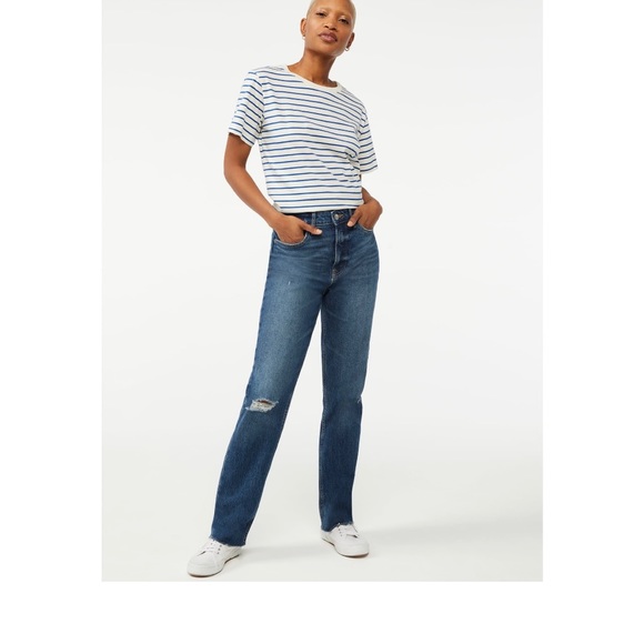 Free Assembly | Jeans | Free Assembly Womens Super High Rise Straight ...